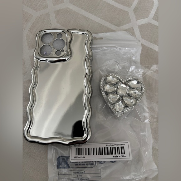 Cell Phones & Accessories | Apple Iphone 13 Pro Case Silvery Mirror ...
